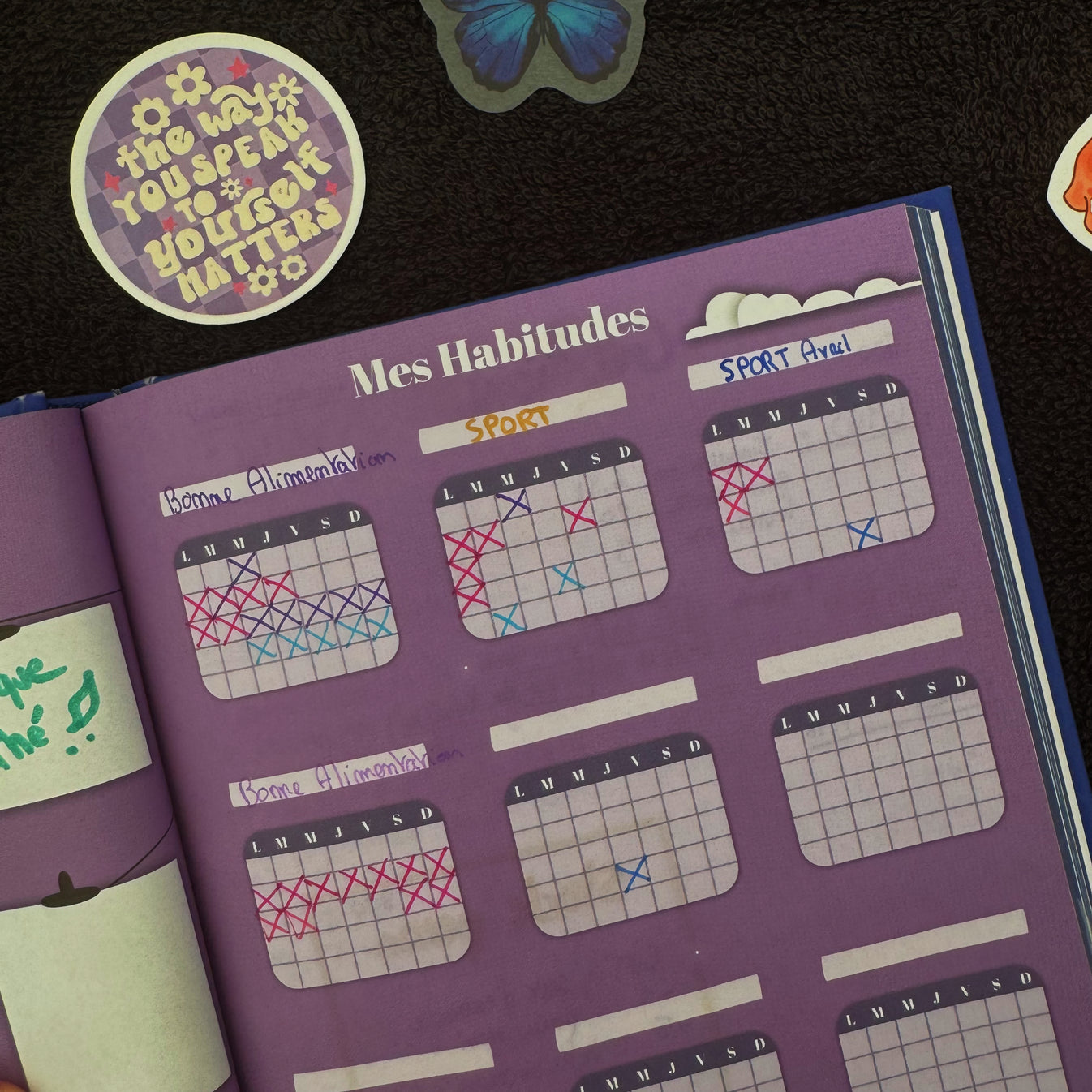 Journal ASMR dédicacé – Bulle de Thé